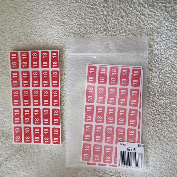 Smead | Office | New Wrap Around Ets Style Label | Poshmark